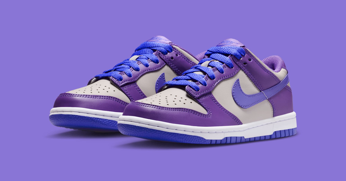 Big Kids' Nike Dunk Low "Wild Grape" Is Available Now | House of Heat°