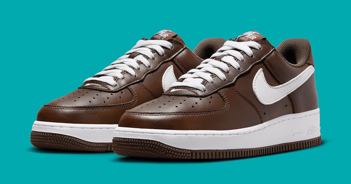 The Air Force 1 Low "Chocolate" is Next in Nike's "Color of the Month ...