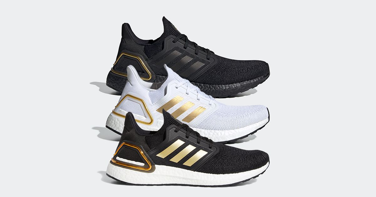 Available Now // adidas Ultra BOOST 20 “Metallic Gold Pack” | House of ...