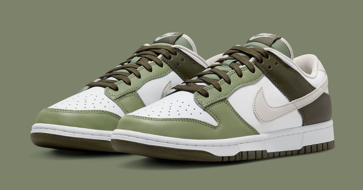 Dual Olive Shades Appear on the Nike Dunk Low | House of Heat°