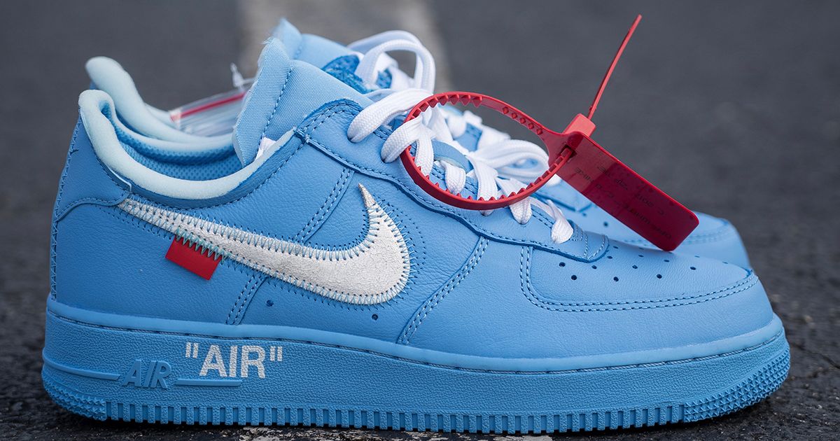 How to Buy the Blue OFF-WHITE x Nike Air Force 1 “MCA Chicago” | House ...