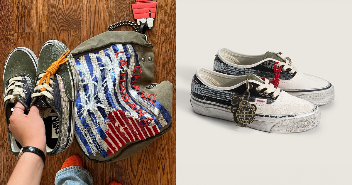 Vans' Latest Premium Authentics Reference Chanel's La Habana Bag ...