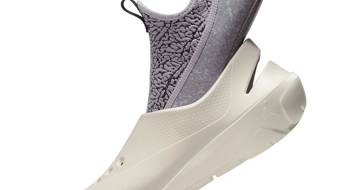 Where to Buy the Jordan System.23 Clog “Sail/Cement Grey” | House of Heat°