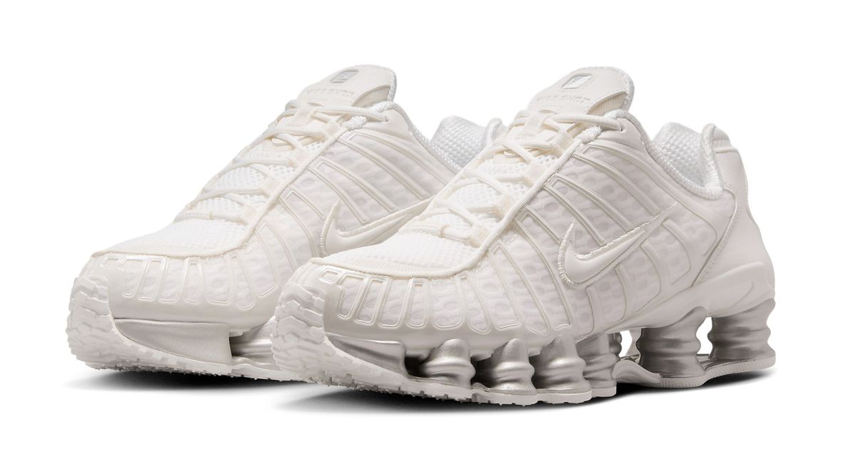 Good Luck Keeping the Nike Shox TL "Sail" Clean | House of Heat°