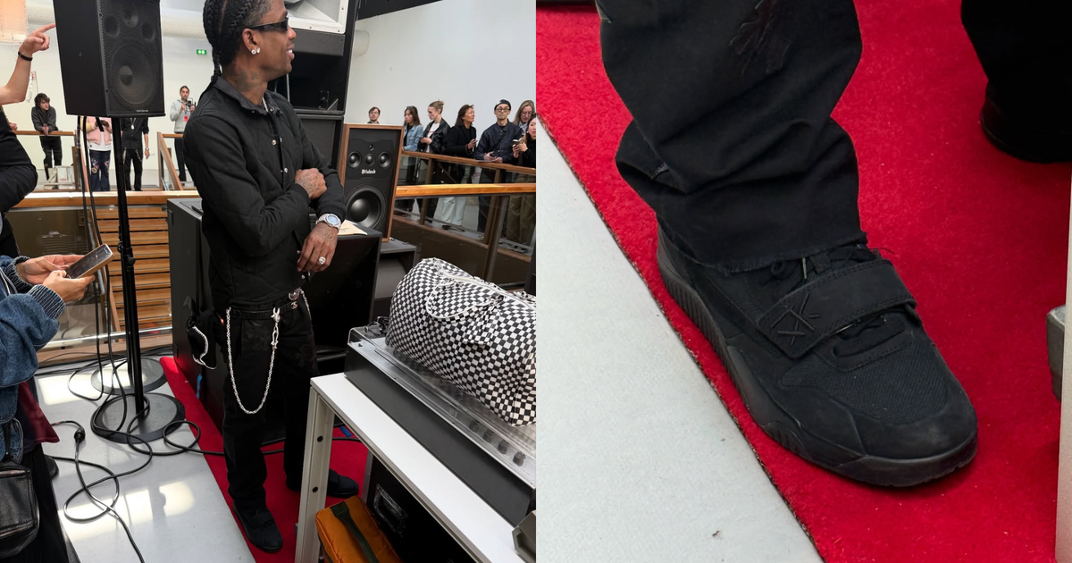 Travis Scott Debuts “Triple Black” Jordan Jumpman Jack in Paris | House ...