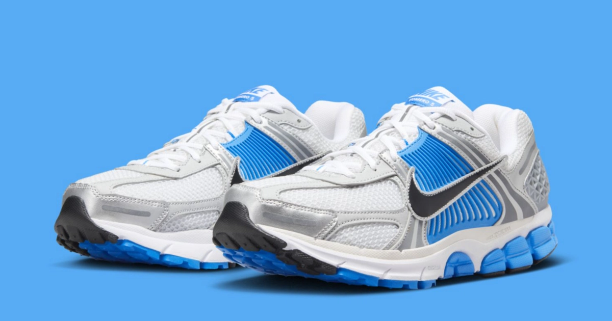 The Next Nike Zoom Vomero 5 Features "Metallic Silver" and "Photo Blue ...