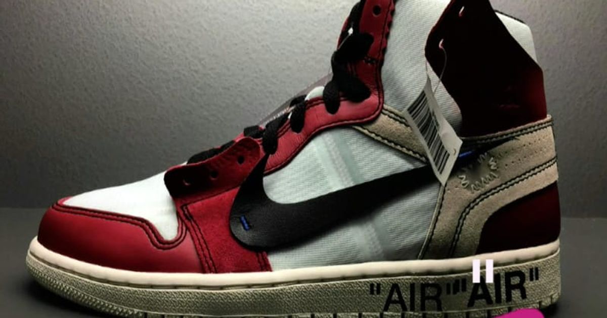 Virgil Abloh shows off some Off-White samples that didnt make the cut ...