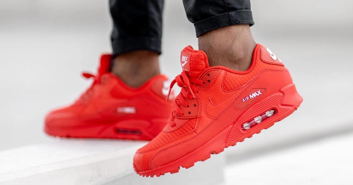 Available Now // “University Red” Air Max 90 Essential | House of Heat°