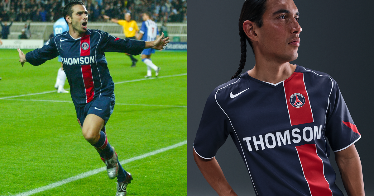 Nike Football Revisits PSG's 2004 Home Jersey & Pre-Match Gear | House ...