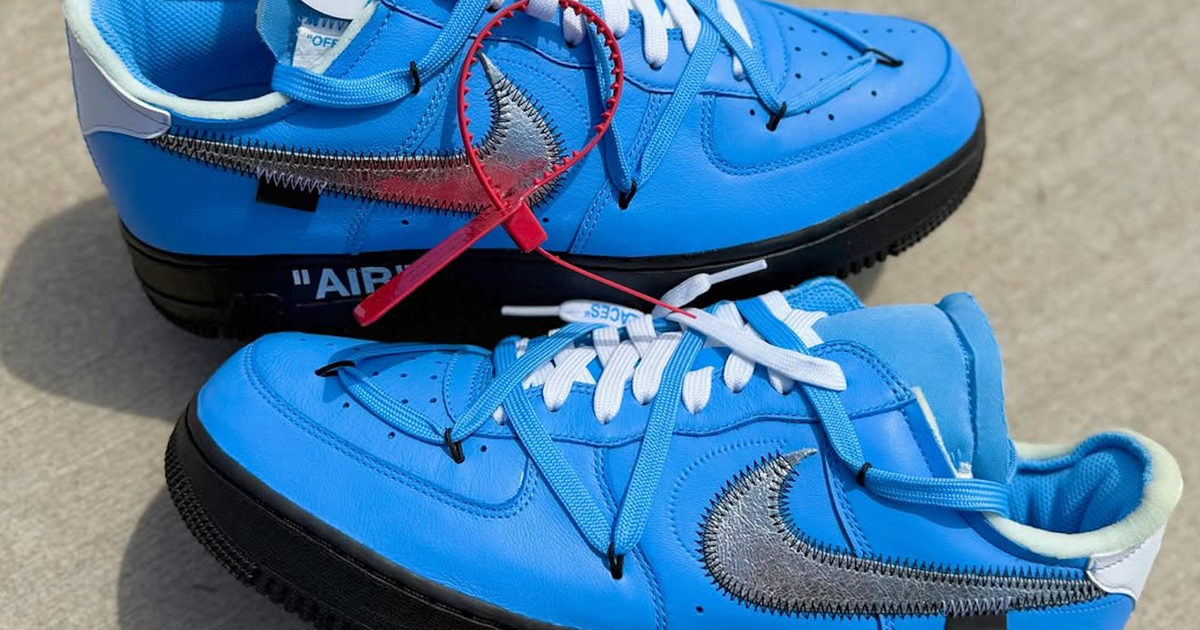 A Closer Look at the Off-White Air Force 1 “Over Lace” | House of Heat°