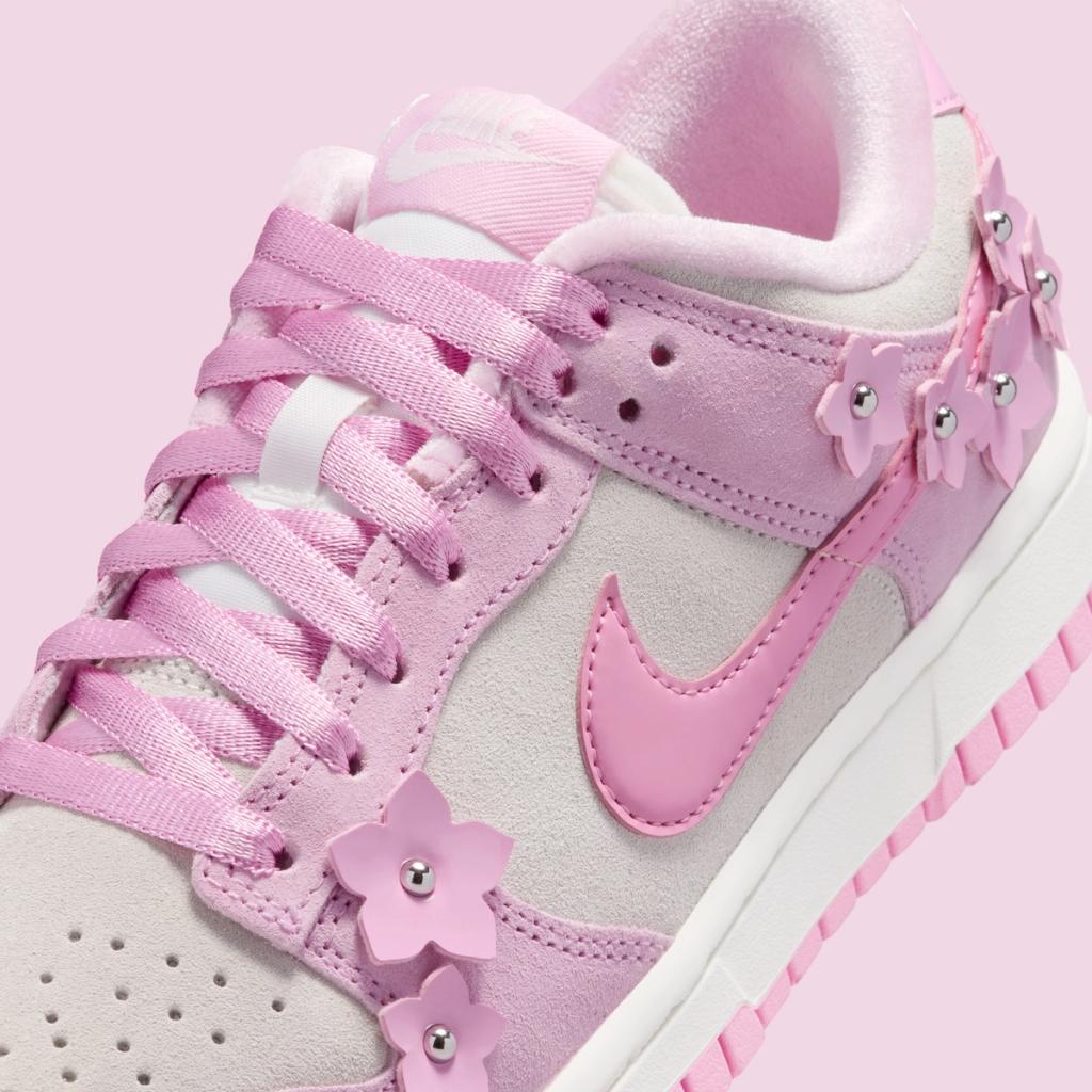 Nike Dunk Low Women's Pink Flowers Arrives | KicksUnderCost