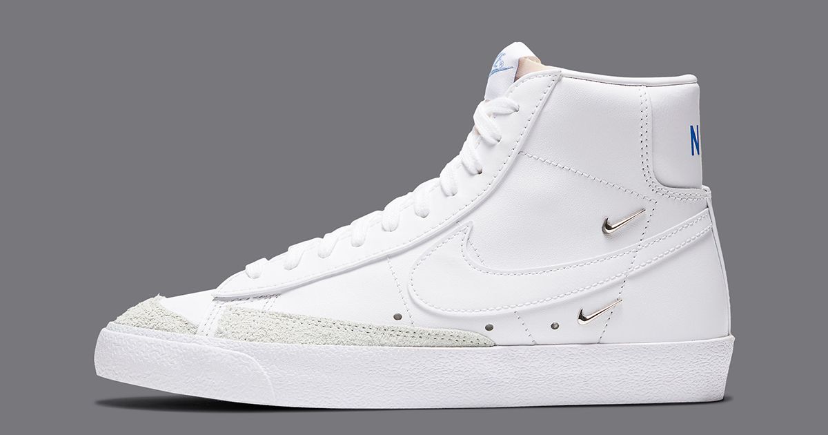 The Mini Metallic Swooshed Nike Blazer Mids Drops October 15th | House ...