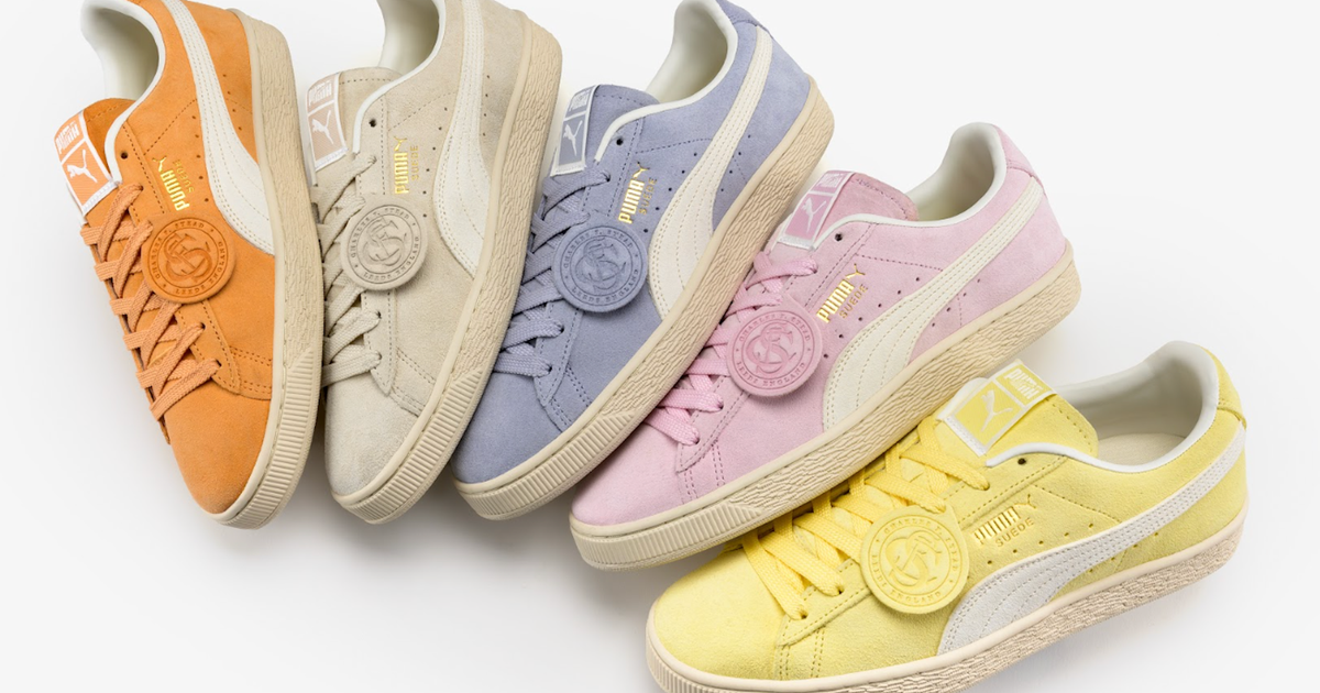PUMA's Premium Suede Icon Goes Pastel-Crazy | House of Heat°