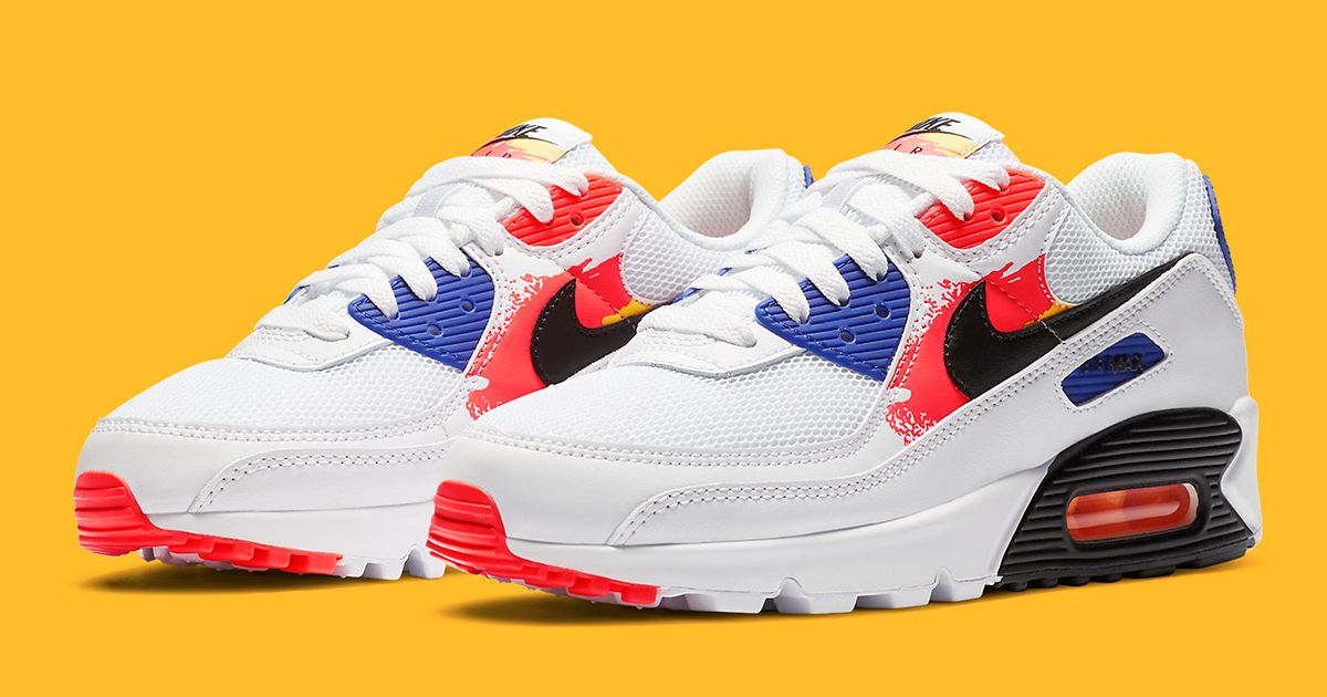 Available Now // New Air Max 90 Arrives Inspired by Colorful 90s-Era ...