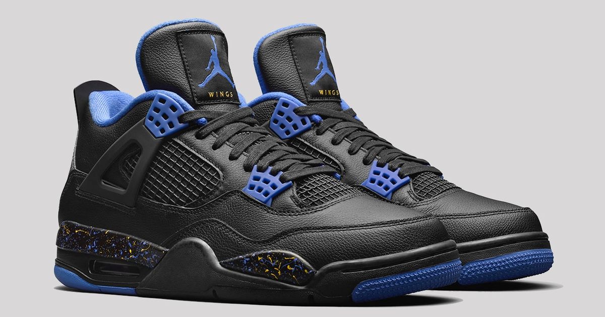 Jordan Brand Presents a Special Edition “Wings” Air Jordan 4 to James ...