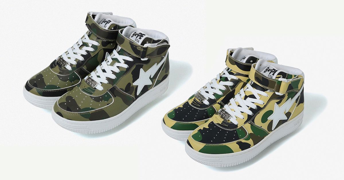 The Bapesta is back in “First Camo” | House of Heat°