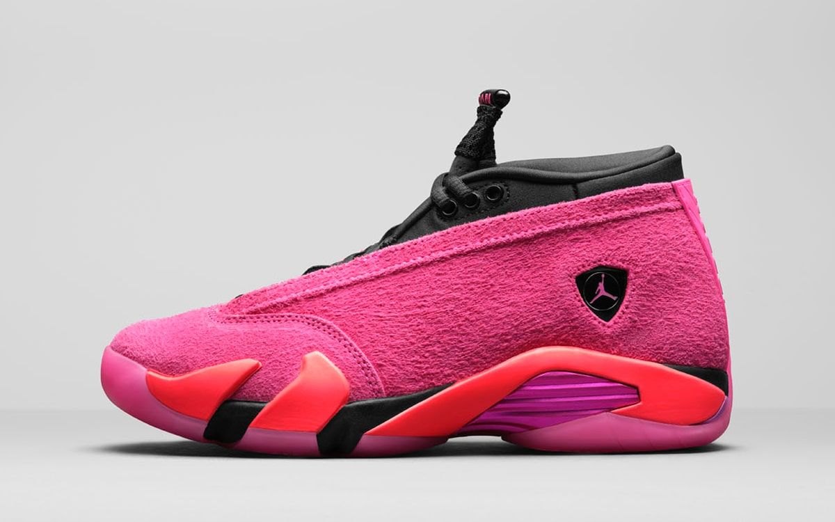 Jordan 14 pink store