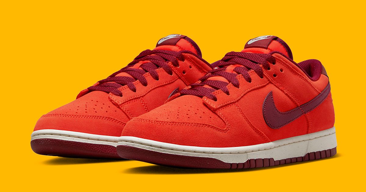 First Looks // Nike Dunk Low “Orange Suede” | House of Heat°