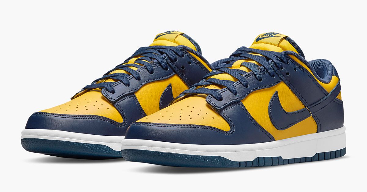 GS Nike Dunk Low “Michigan” Returns March 19th | House of Heat°