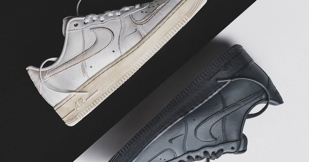 Nike's "Dirty" .SWOOSH Air Force 1 Low Pack Gets Cleaner with Wear ...