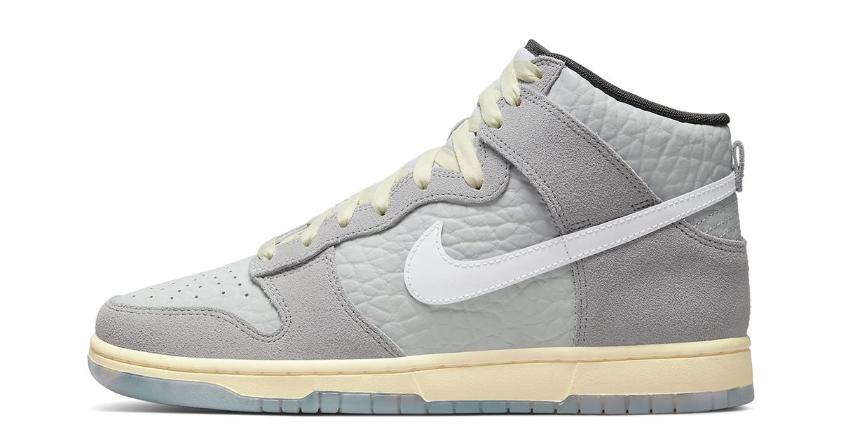 This Nike Dunk High “Wolf Grey” Remembers the Original “Be Tue To Your ...