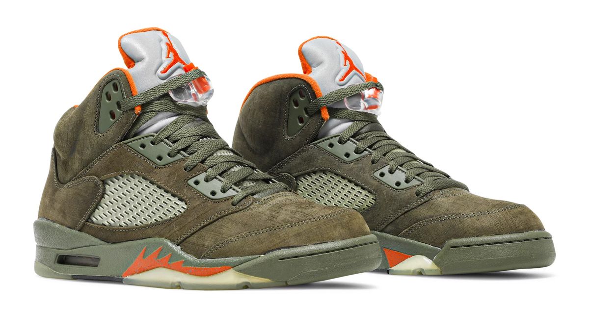 The Air Jordan 5 "Olive" Returns in 2024 | House of Heat°