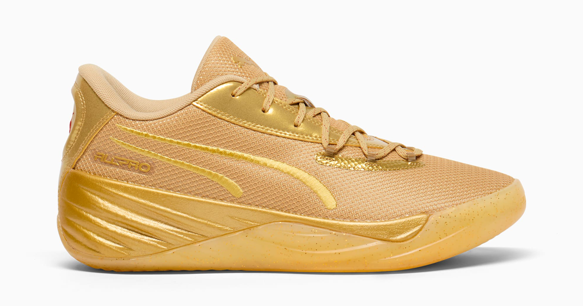 Tyrese Haliburton's PUMA All-Pro NITRO 'Gold Rush' PE Is Available Now ...