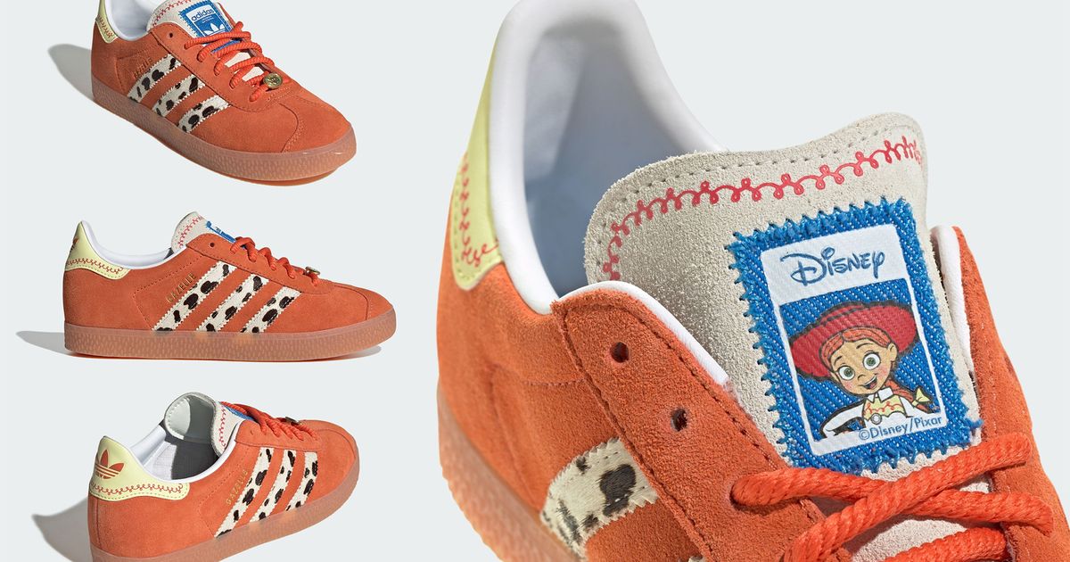 Available Now // Toy Story x Adidas Gazelle "Jessie" | House of Heat°