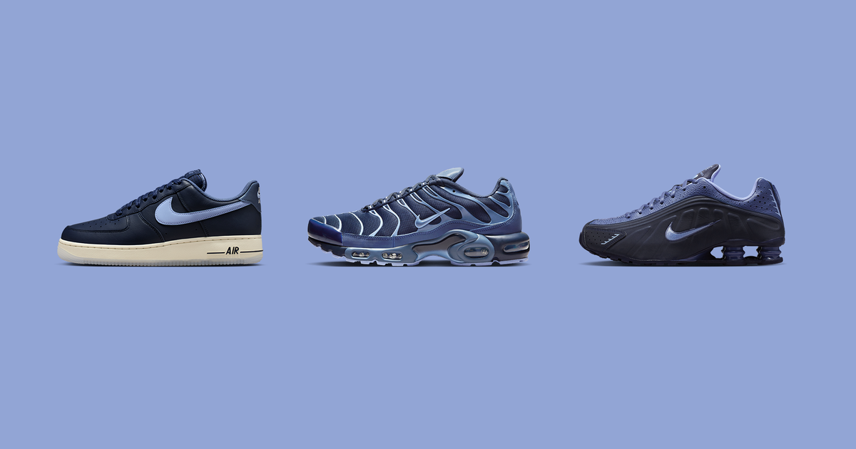 Nike's "Obsidian/Diffused Blue" Collection Drops Exclusively at Foot ...