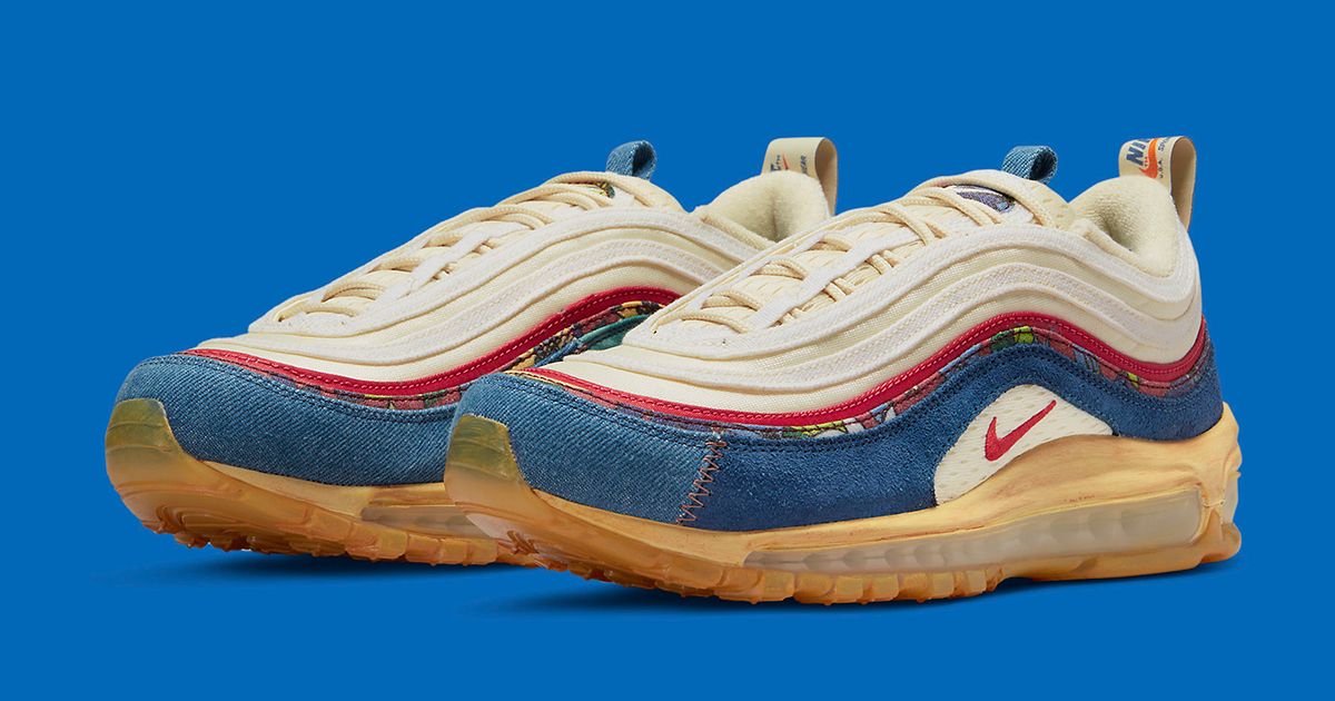 Another Nike Air Max 97 “Vintage” Appears with Denim and Retro Prints ...