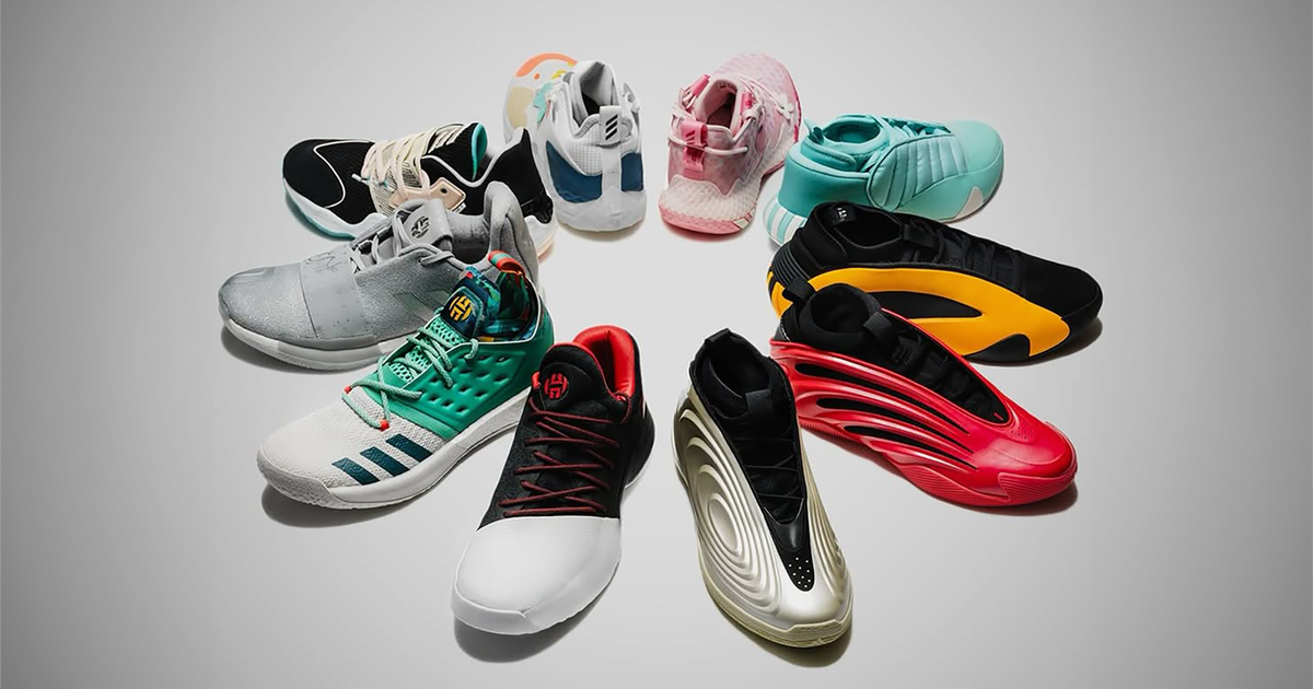 Looking Back at 10 Years of the adidas Harden Signature Sneaker Line ...