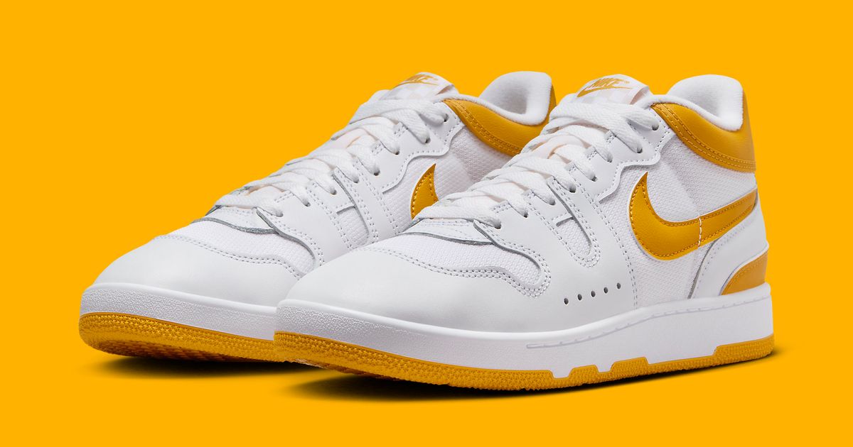 The Nike Mac Attack Appears in White and Yellow | House of Heat°