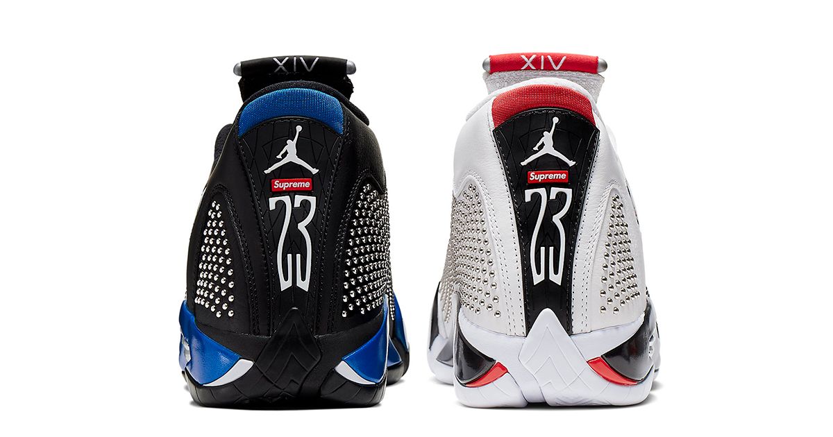 The Supreme x Jordan 14 Collection to Release on Nike SNKRS | House of ...
