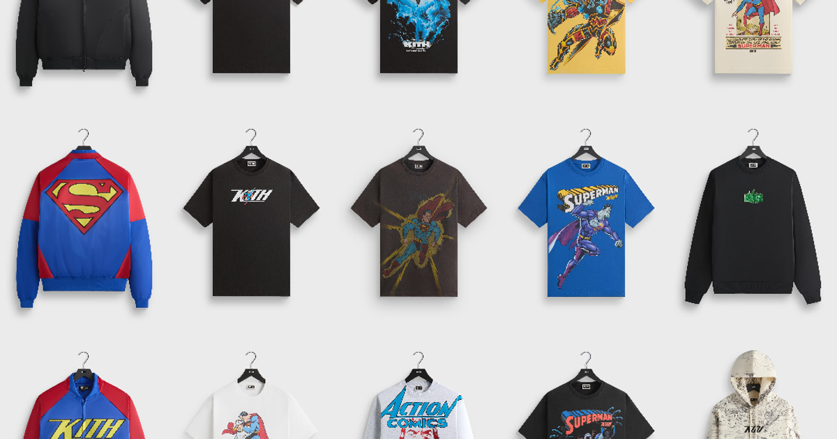 Kith x Superman Collection Available Now | House of Heat°