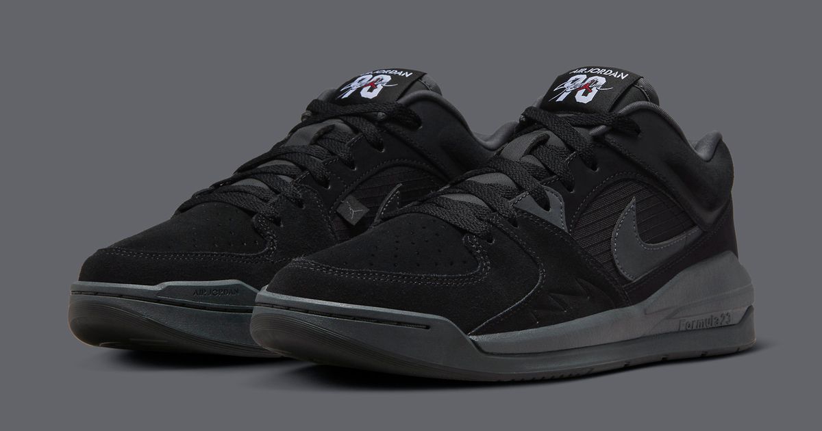 The Jordan Stadium 90 is Served Up in a Stealthy Black and Grey Scheme ...
