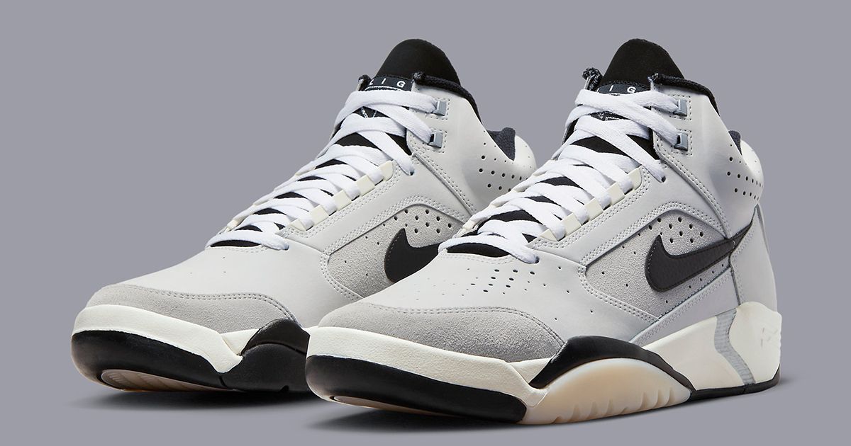 New Nike Air Flight Lite EMB is Centered Around Grey Suede | House of Heat°