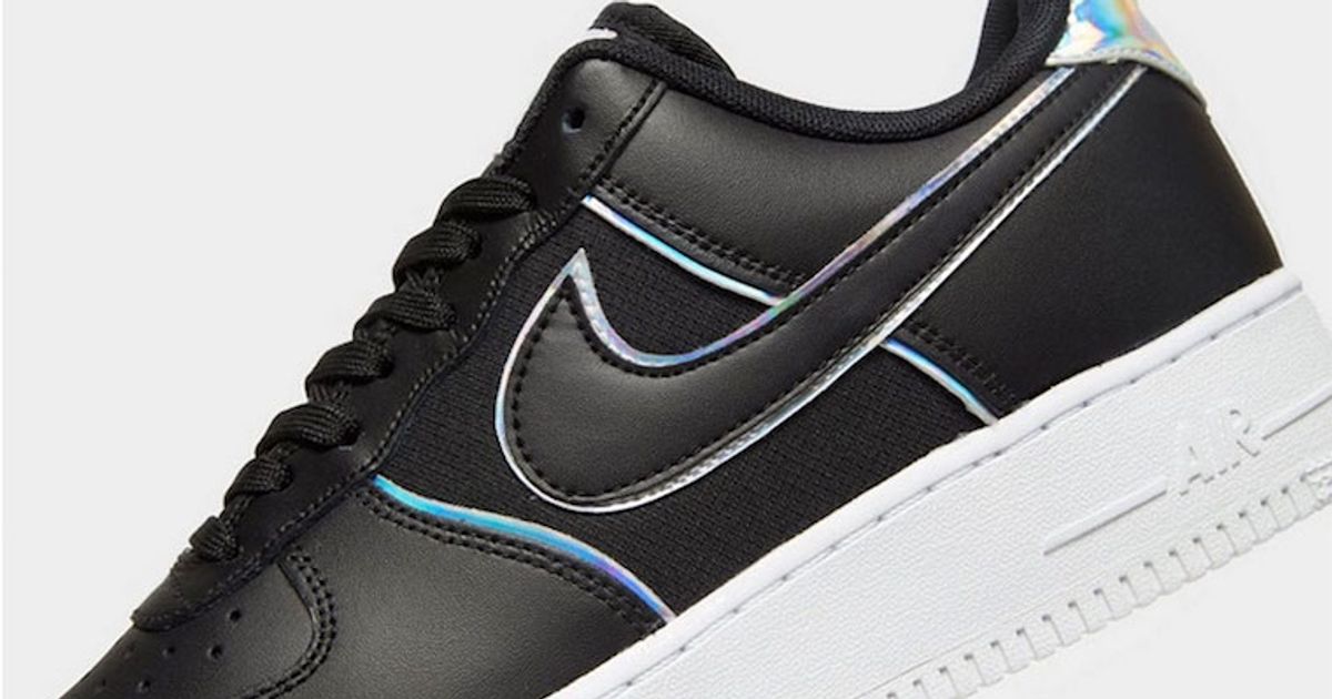 Available Now // Nike Air Force 1 With Iridescent Detailing | House of ...