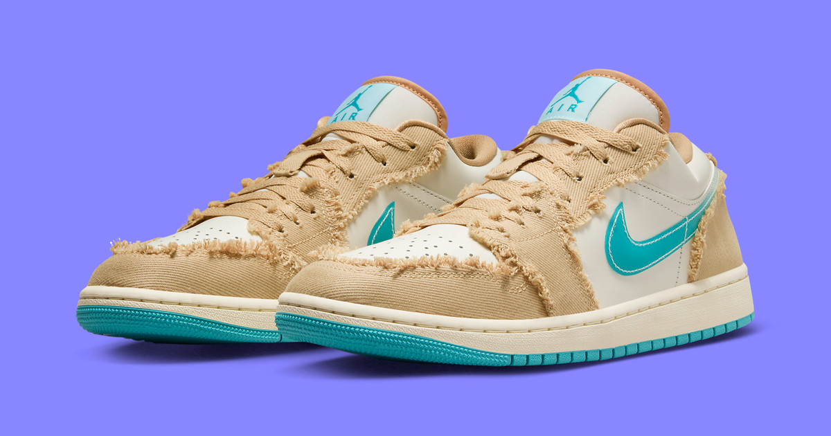 The Air Jordan 1 Low "Dusty Cactus" Brings Creativity to a Classic ...