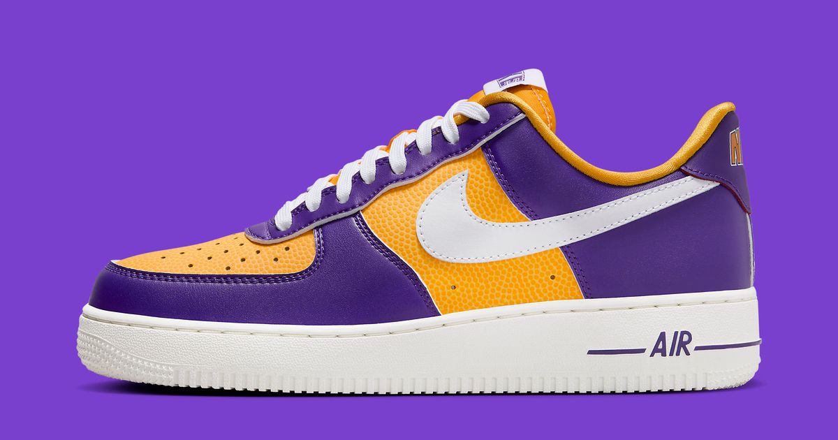 The Nike Air Force 1 "Be True To Her School" Appears in LSU Hues ...