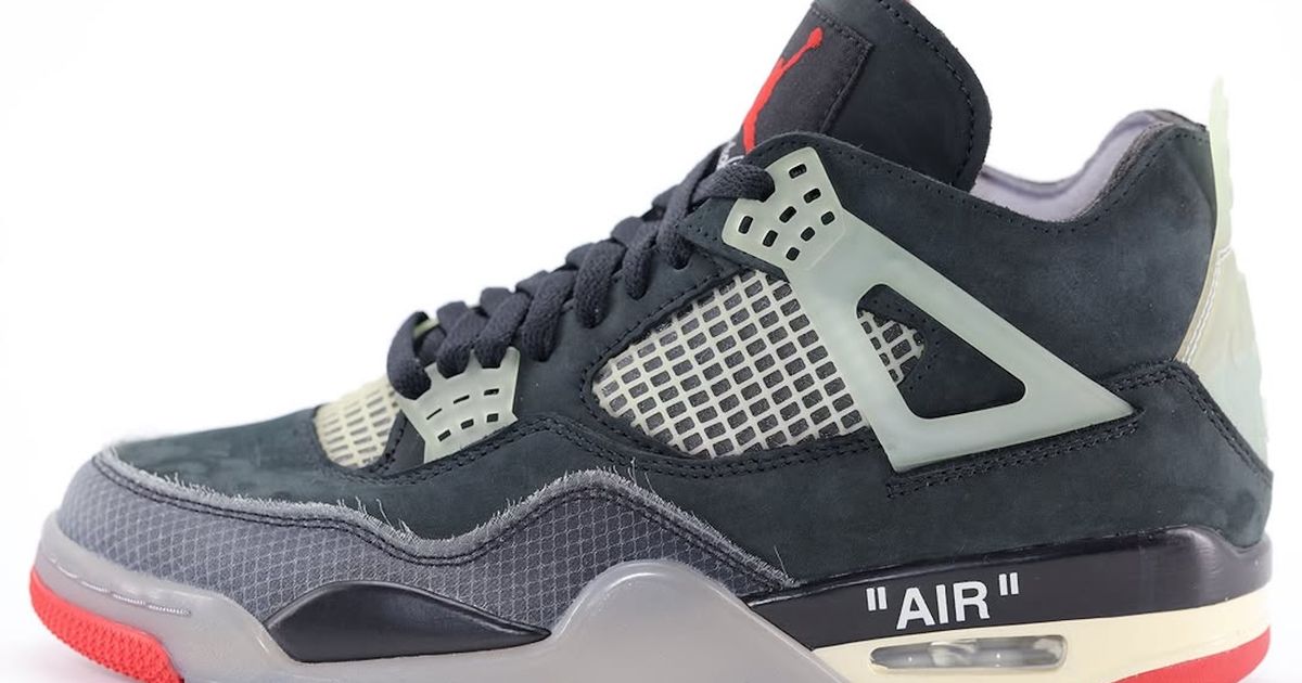 If You Have $60,000, the Unreleased Off-White x Air Jordan 4 'Bred' Can ...