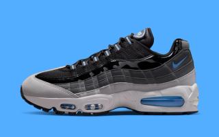 The Patent-Popped Nike Air Max 95 “Black/Grey Fog” is Available Now ...