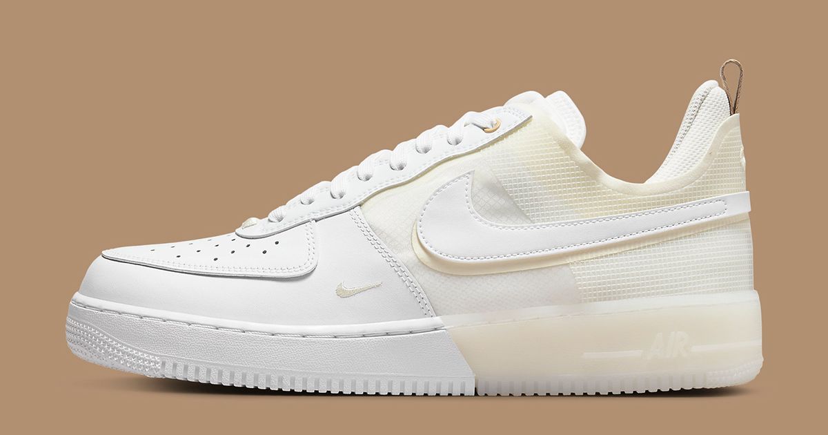 Official Images // Nike Air Force 1 React “Coconut Milk” | House of Heat°