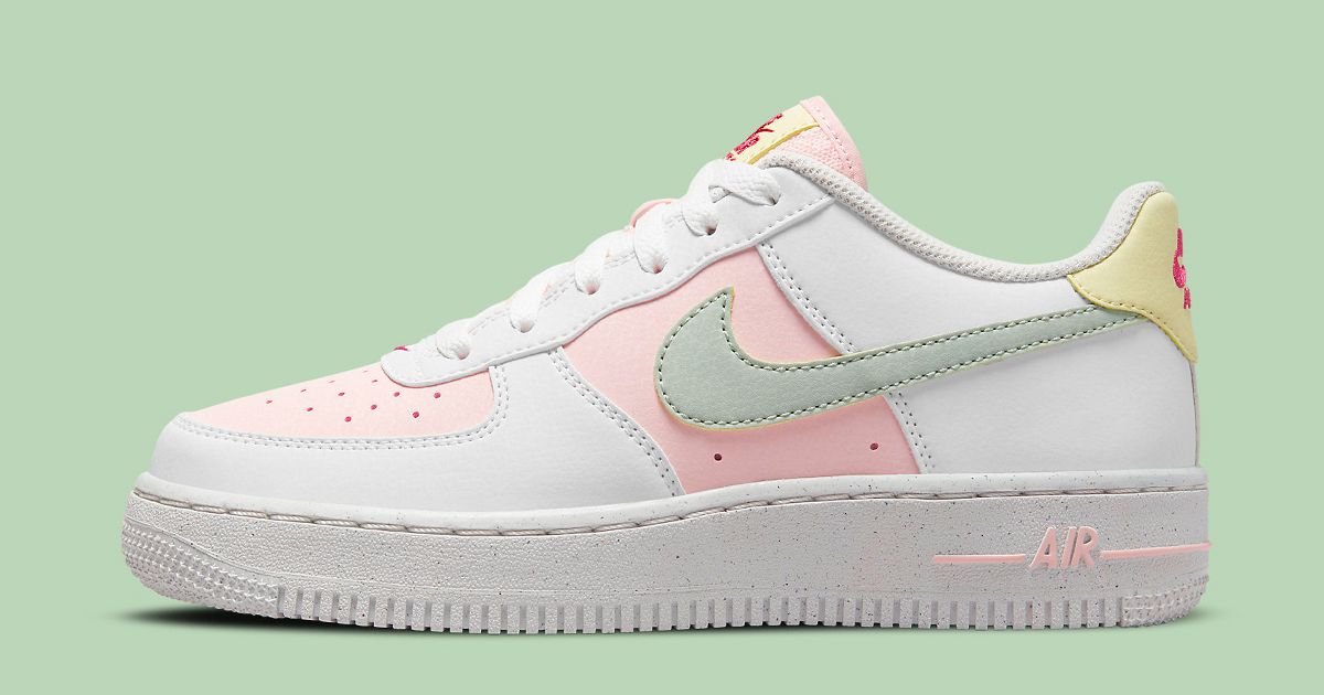Kids Air Force 1 is Popped with Pastel Pigments | House of Heat°