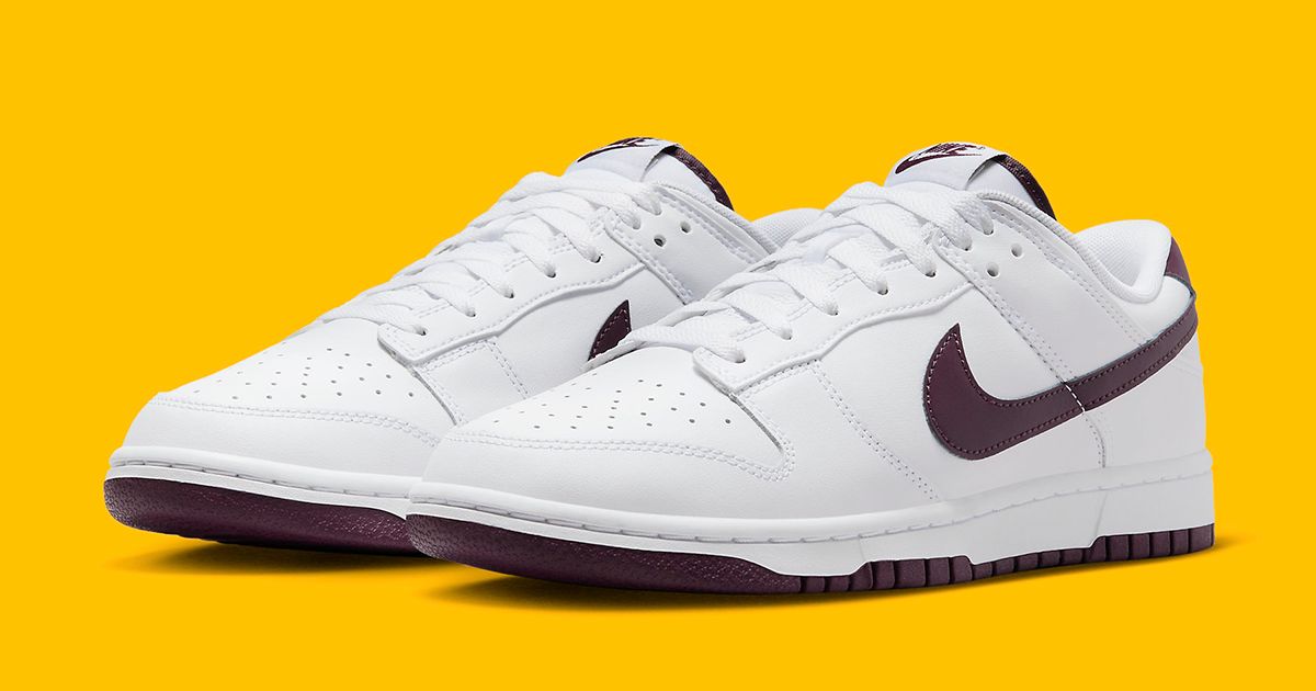 Official Images // Nike Dunk Low “Night Maroon” | House of Heat°