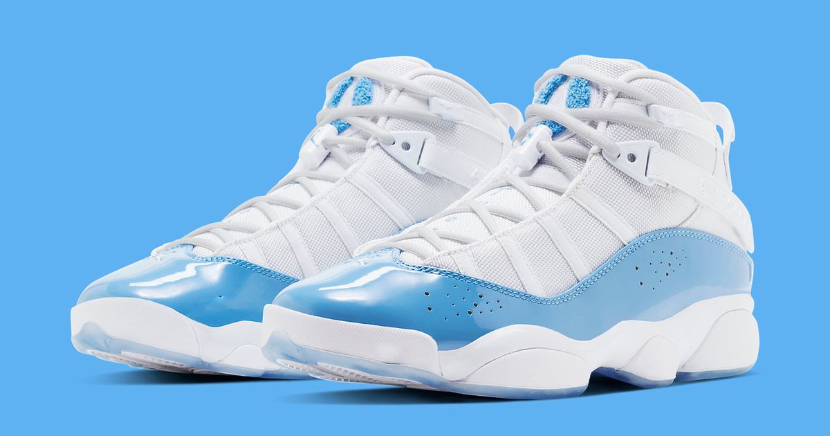 The Jordan 6 Rings “UNC” Just Restocked in Time for March Madness ...