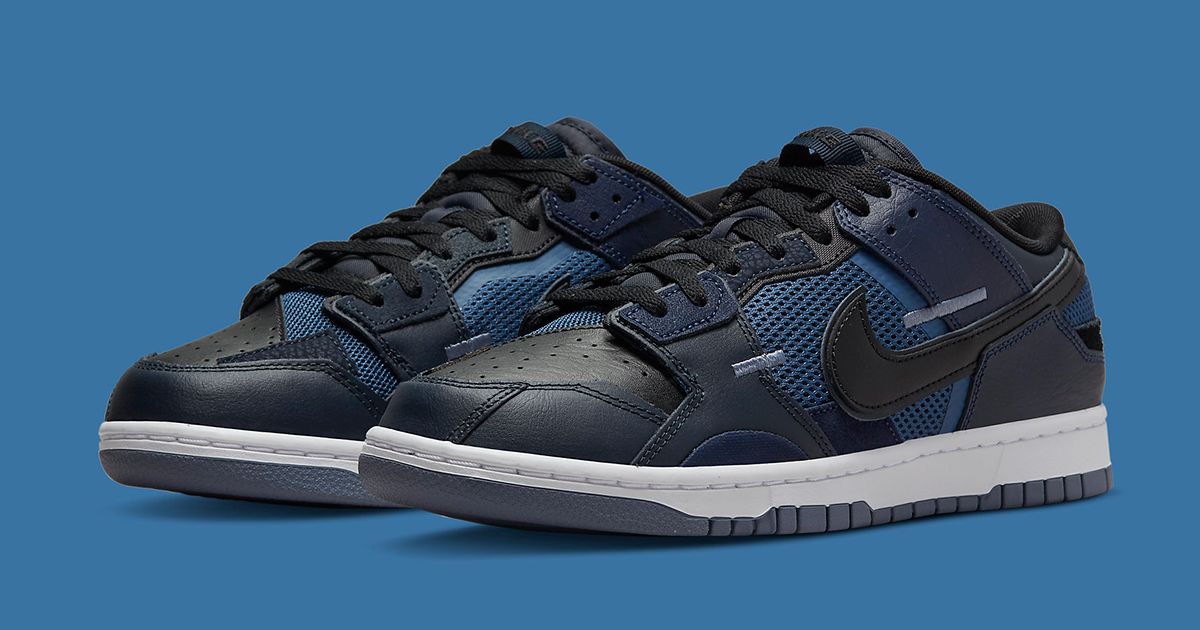 First Looks // Nike Dunk Scrap “Navy” | House of Heat°