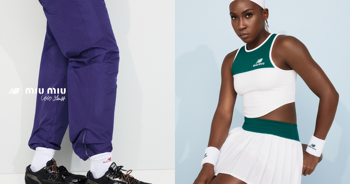 New Balance, miu miu to Dress Coco Gauff throughout Upcoming Tennis ...