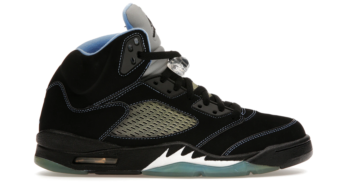 Air Jordan 5 "Black/University Blue" Returns June 20, 2026 | House of Heat°