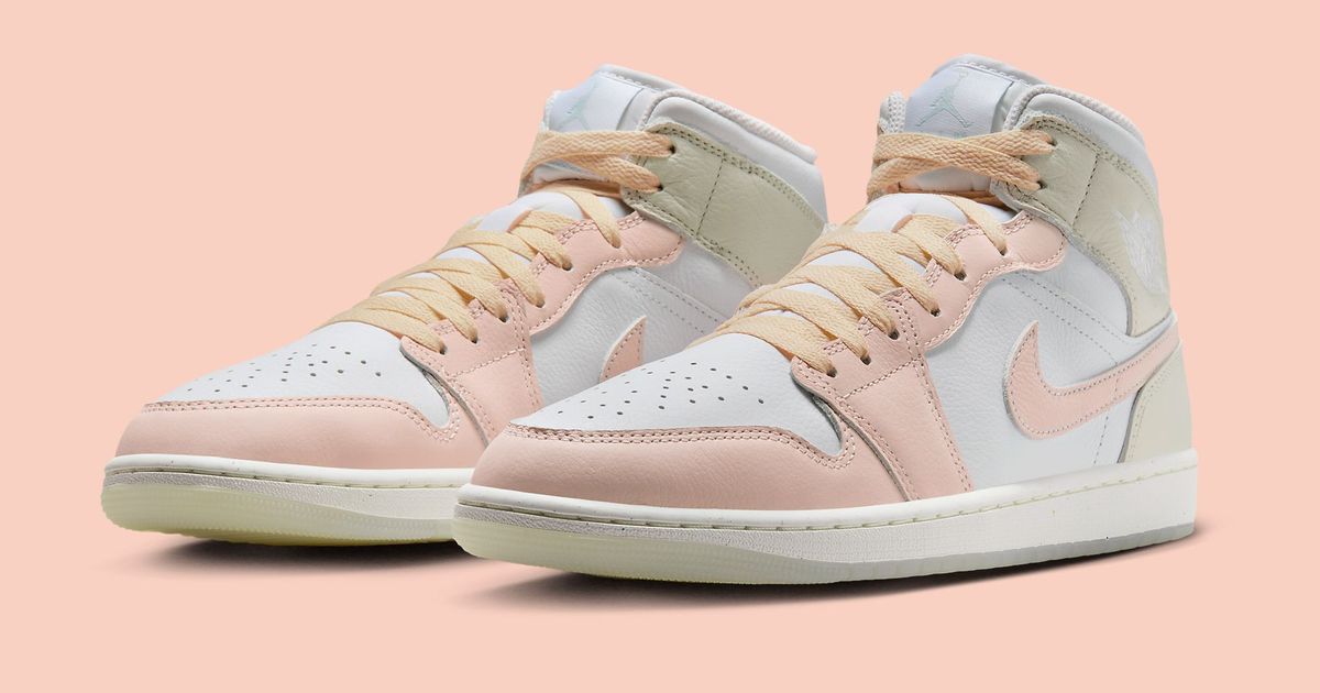 Soft Hues Take Over the Air Jordan 1 Mid This Spring Season | House of ...