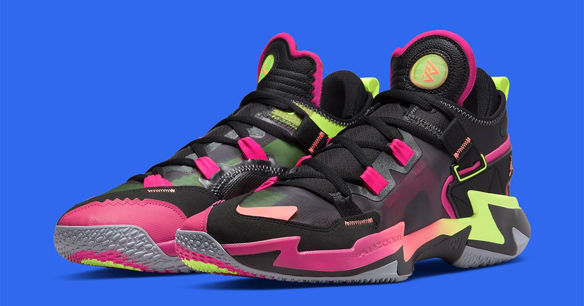 The Jordan Why Not Zer0.5 Appears in Black, Berry and Volt | House of Heat°